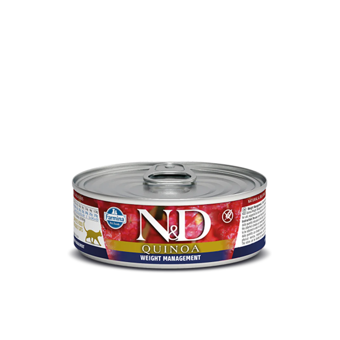 N&D konzerve za mačke Quinoa Weight Management 80g • URBAN PETS