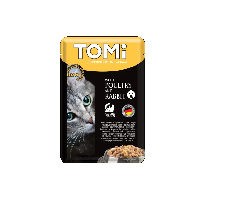 TOMI Cat sos za mačke - Živina i žečetina 100g • URBAN PETS