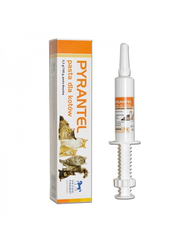 Pyrantel antiparazitska pasta za mačke 5g • URBAN PETS